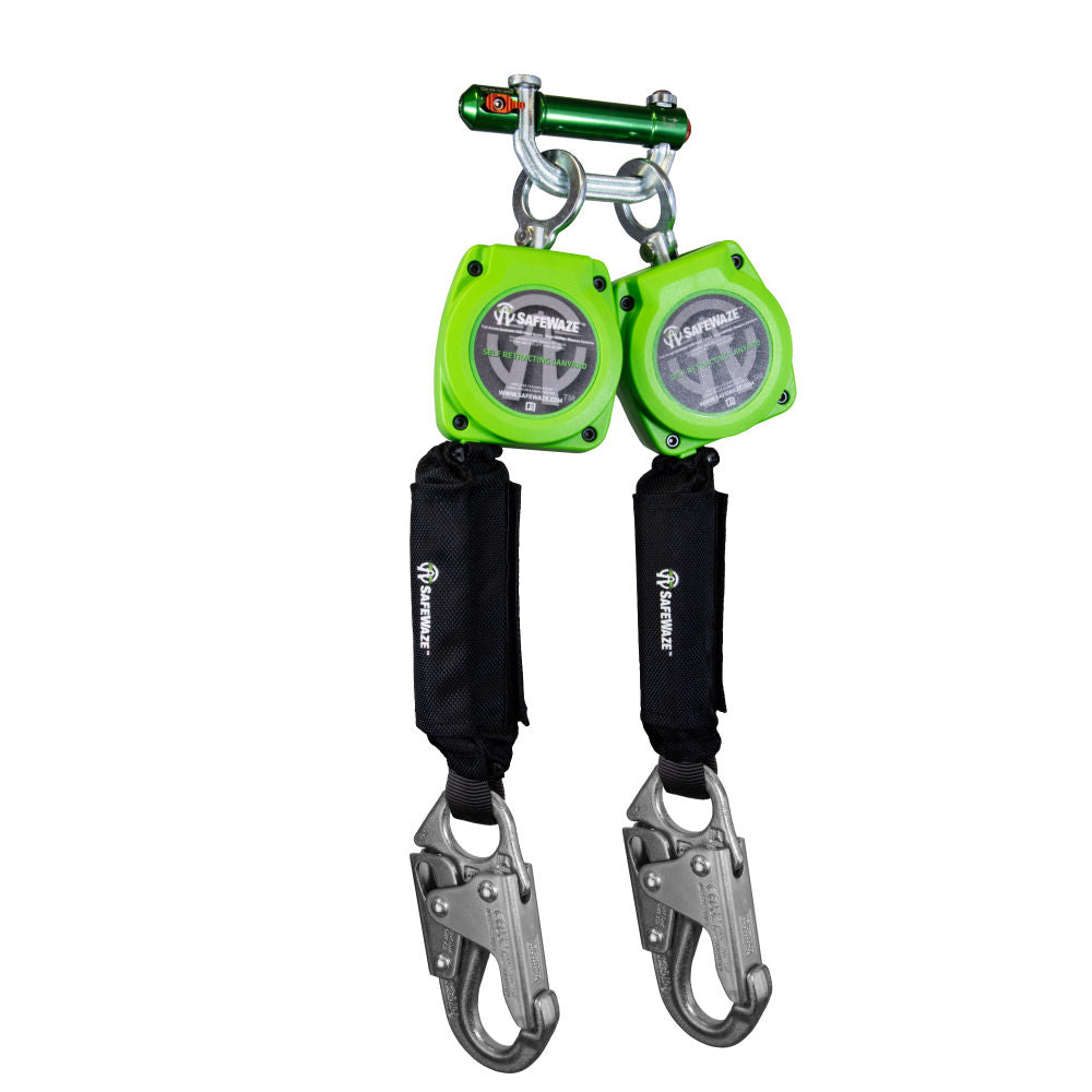 Safewaze 019-5052 6' Dual Web Retractable With BWB 9013 And Double ...